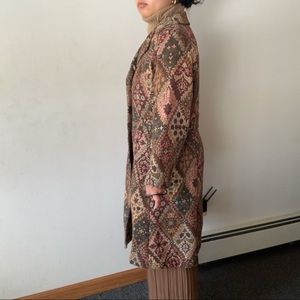 Jackets & Coats | Vintage Tapestry Coat | Poshmark